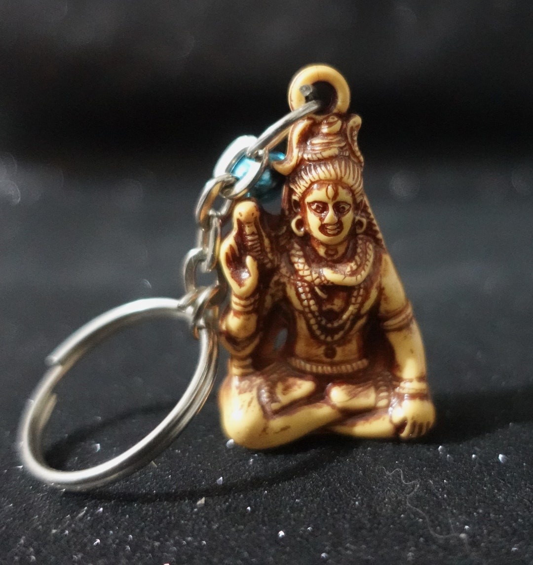 SHIVA Keychain for Protection, Euphoria, Power, Mental Clarity and ...