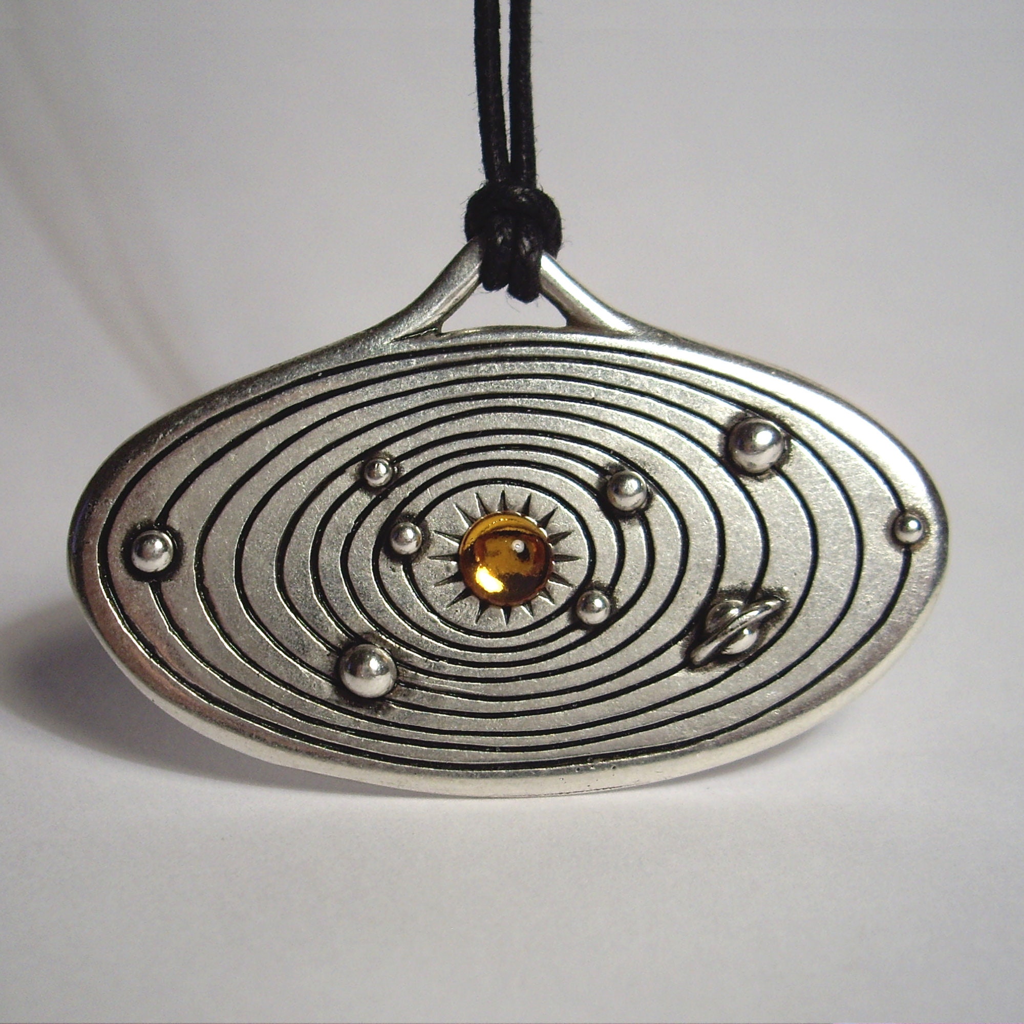 Solar System Pendant - Etsy