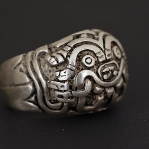 Ethnic Type Ring, Aztec, Mexico - Etsy