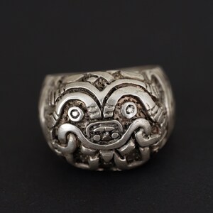 Ethnic Type Ring, Aztec, Mexico - Etsy