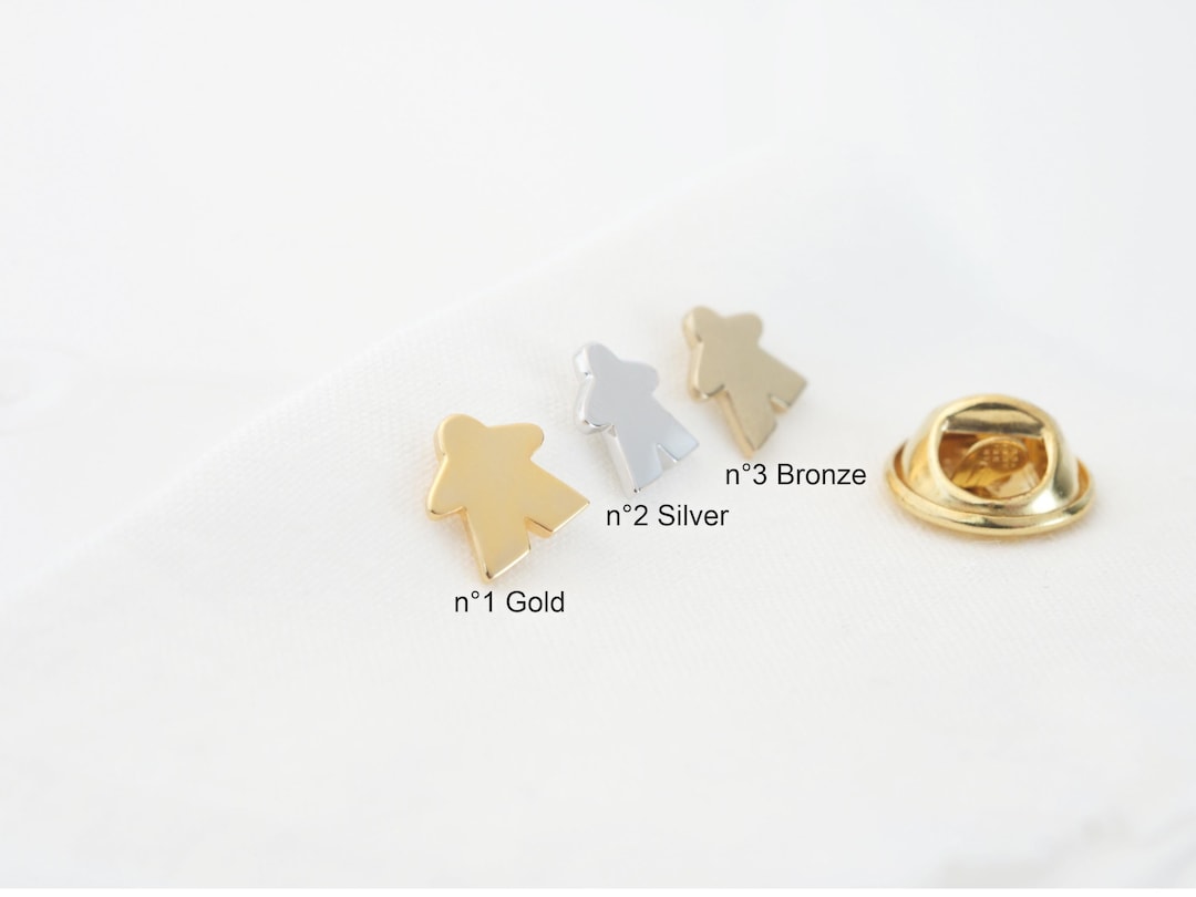 Meeple Badge (brooch or Pin) for the Ranking of the Best Board Game ...