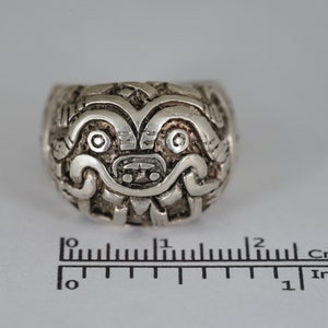 Ethnic Type Ring, Aztec, Mexico - Etsy