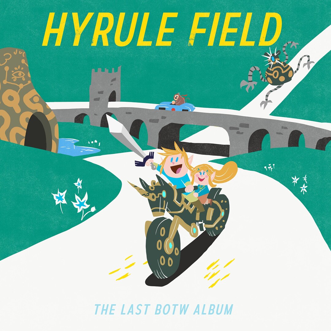 ZELDA BOTW Hyrule Field - Etsy