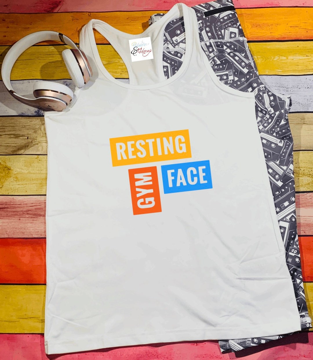 Ladies Motivational Slogan Workout Vest Top for Crossfit Uk, Gym ...