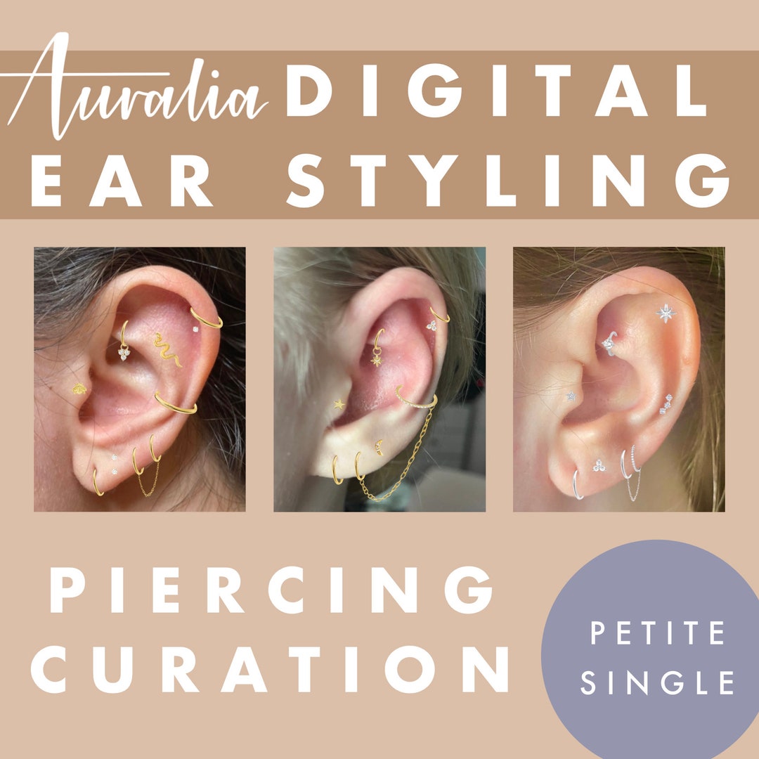 Ear Styling, Curated Ear, Ear Curation, Piercing Styling Design ...