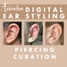 Ear Styling, Curated Ear, Ear Curation, Piercing Styling Design ...