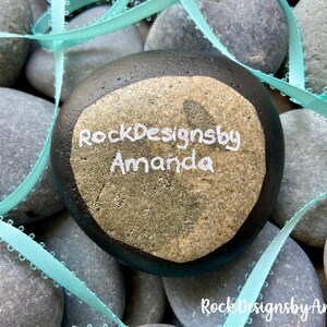 Mandala Stone | Painted Rocks | Paperweight | Stone Painting | Dot Art ...