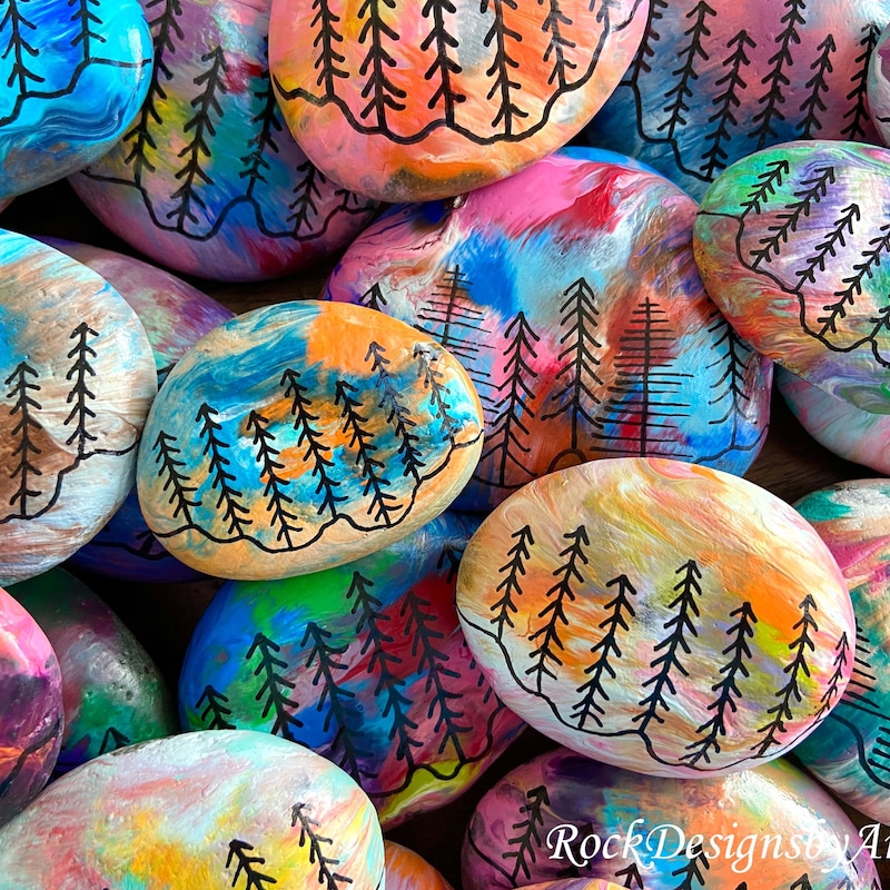 Painted Rocks - Etsy