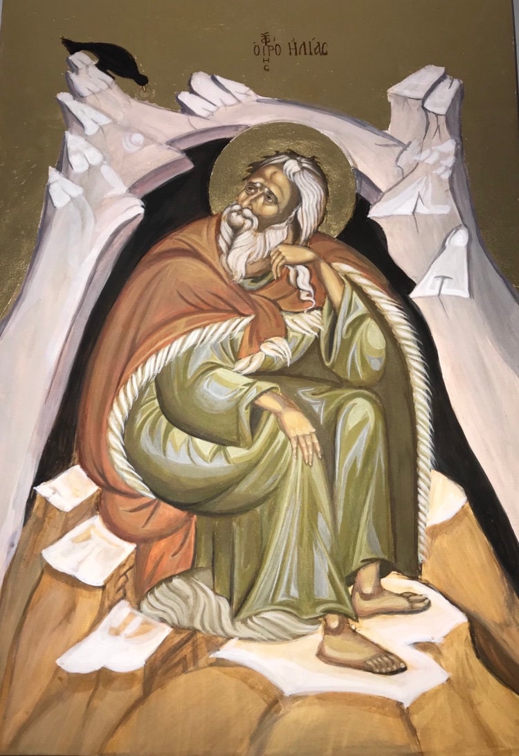 Saint Prophet Elijah Icon - Etsy