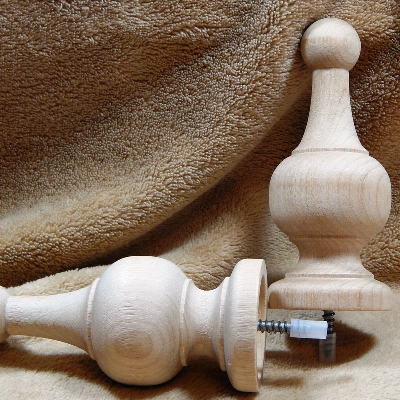 Unfinished Finial - Etsy