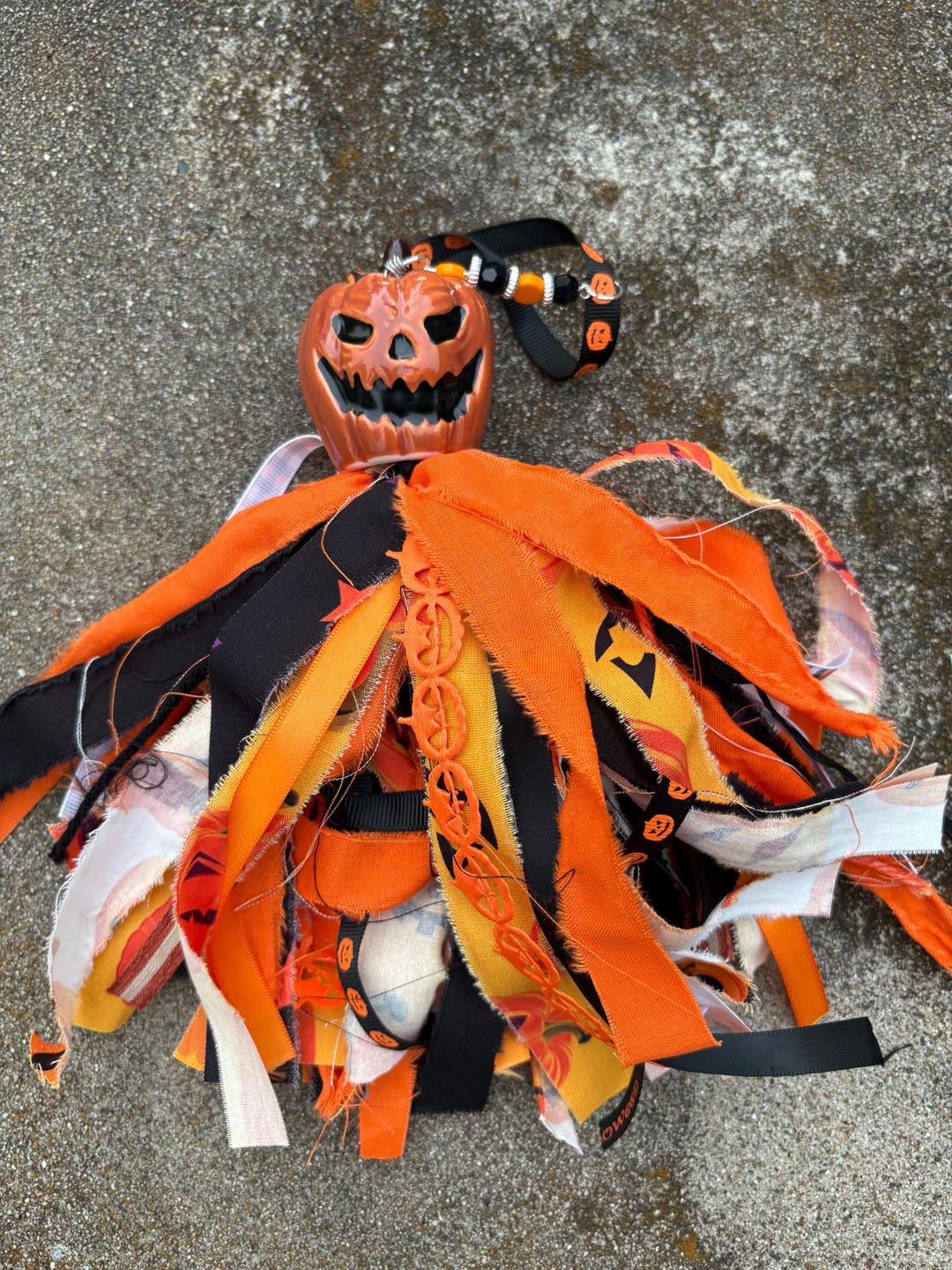 Salt/pepper Fall Pumpkin Jack O’ Lantern Decorative Tassel - Etsy