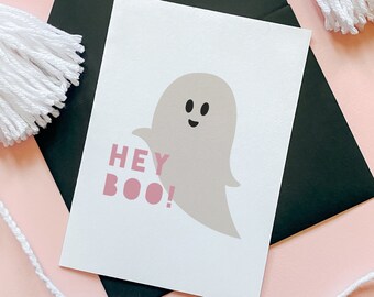 Halloween Greeting Card You Will Always Be My BOO Ghosts - Etsy