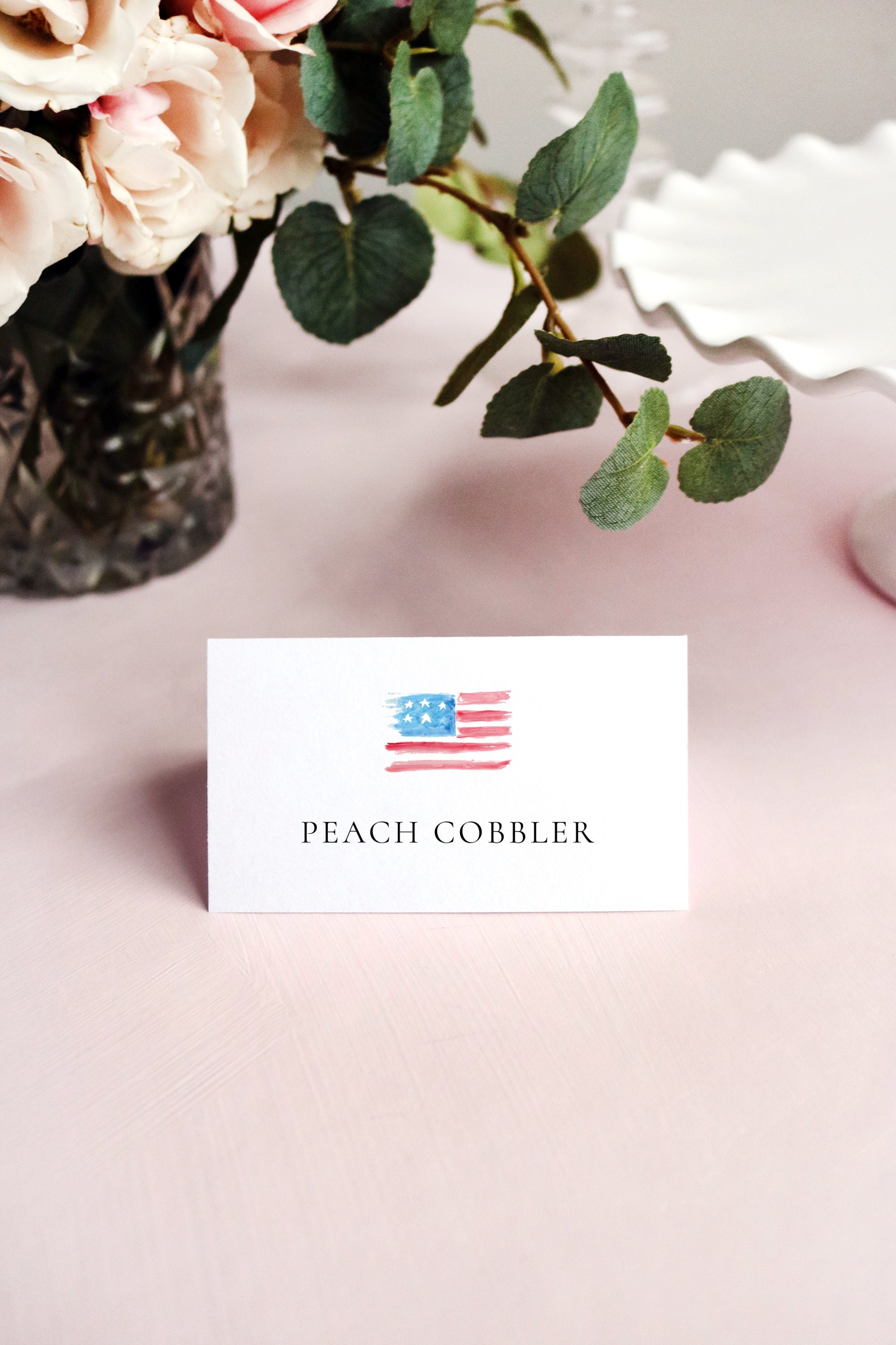 Barbecue Party Food Card Template Summer Cookout Printable - Etsy