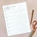 Modern Minimalist Planner Bundle Daily Weekly Monthly - Etsy