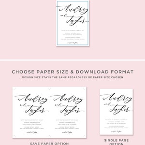 Vellum Overlay Wedding Invitation, Transparent Vellum Invitation ...