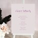 Dreamy Easter Brunch Menu Template, Feminine Pink Easter Dinner Menu ...