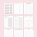 Minimalist Planner Bundle, Daily, Weekly, Monthly Planner, Notes ...