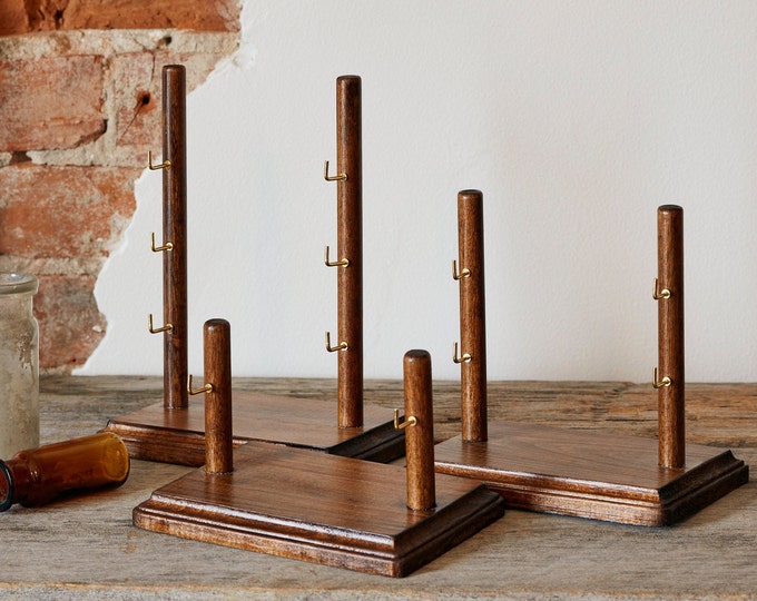 Wand Stand Handmade Wood Wand Stand Wizard Wand Stand | Etsy