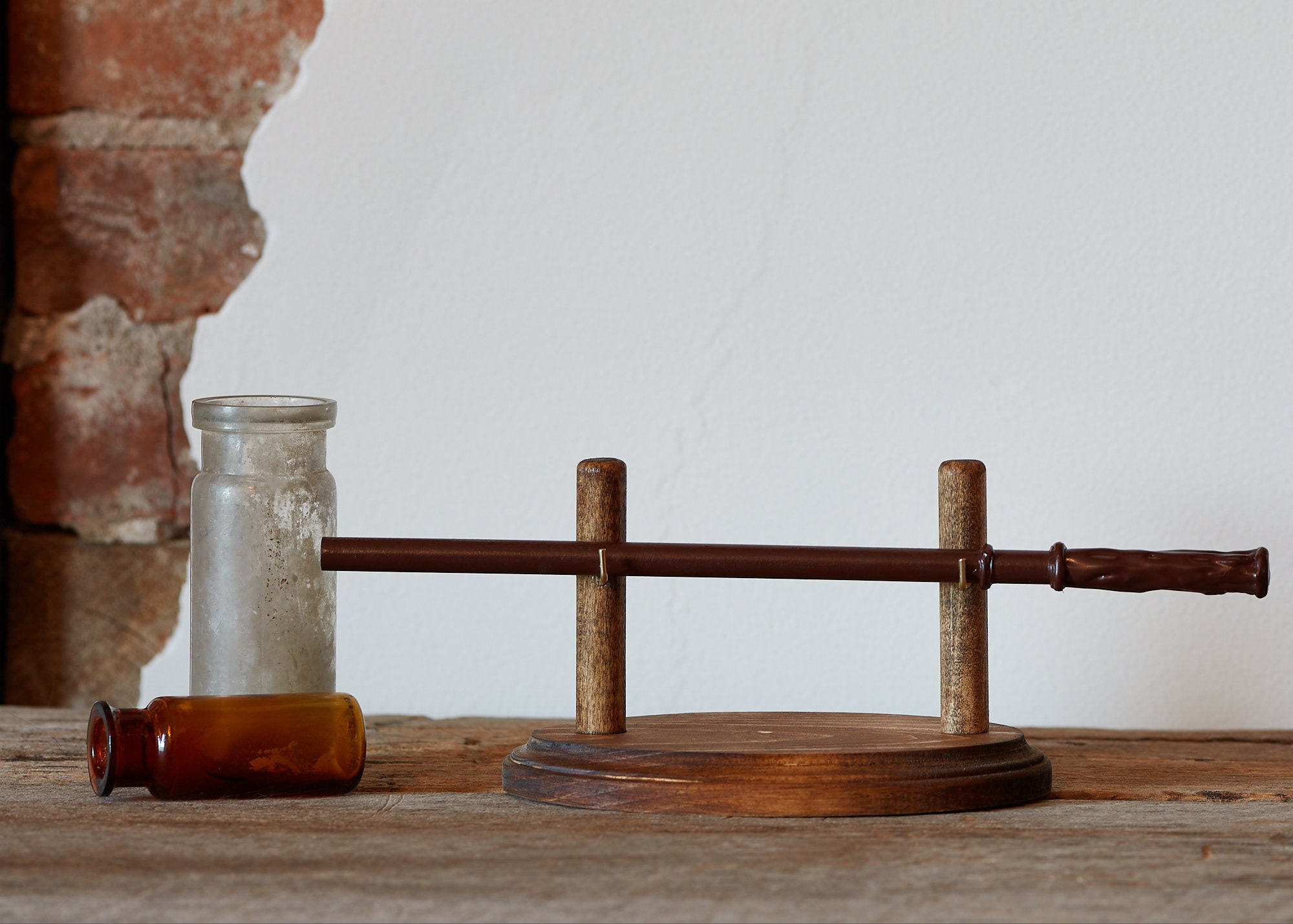 Wand Stand | Handmade Wood Wand Stand | Wizard Wand Stand | One Wand ...