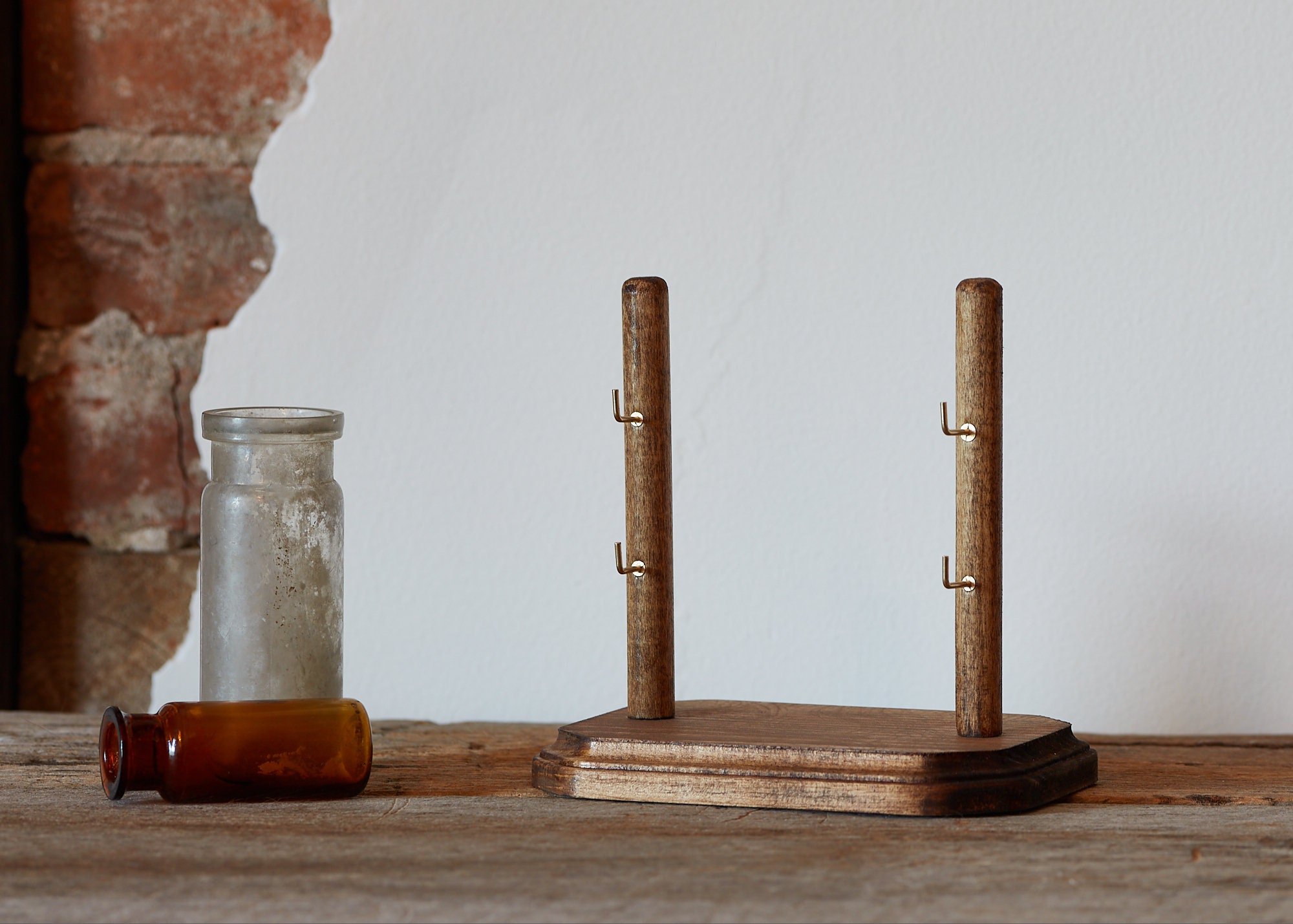 Wand Stand | Handmade Wood Wand Stand | Wizard Wand Stand | One Wand ...