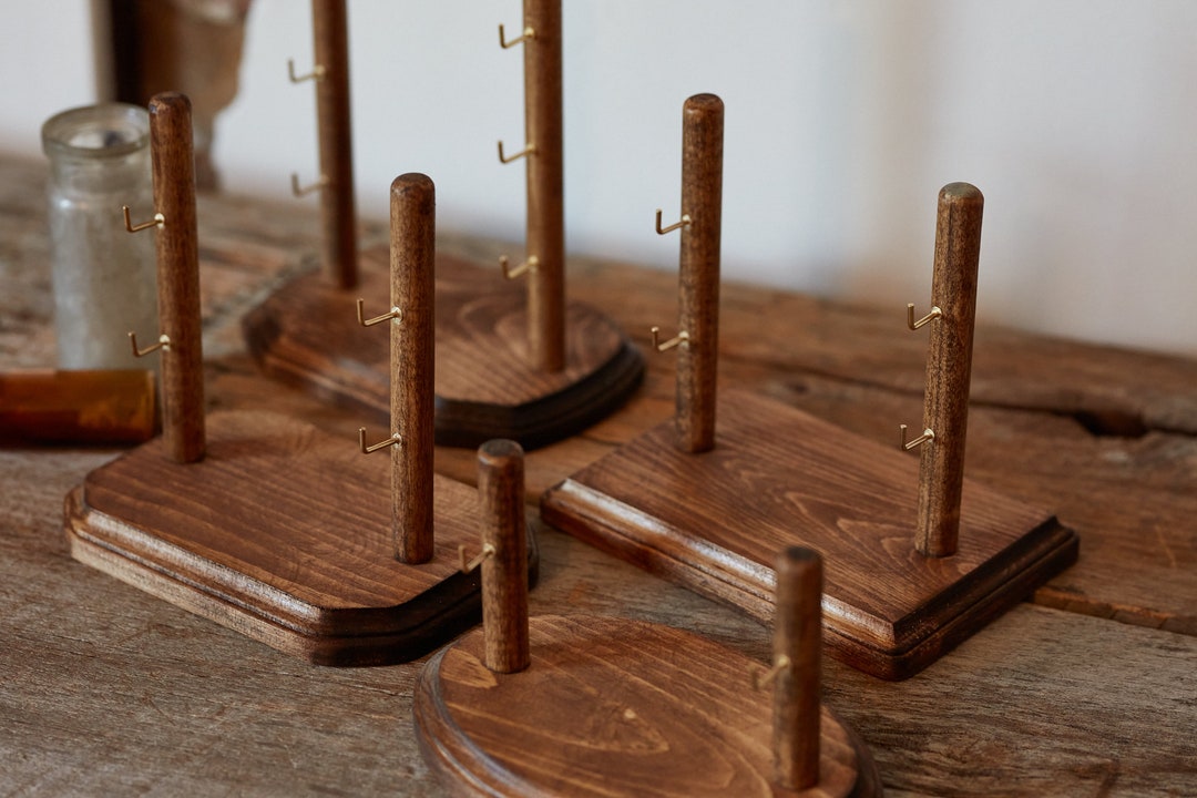 Wand Stand | Handmade Wood Wand Stand | Wizard Wand Stand | One Wand ...