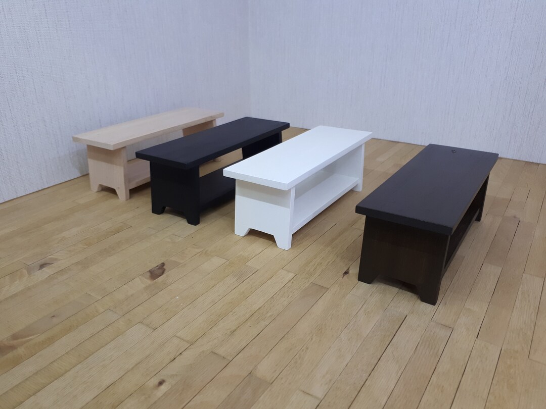 Doll Bench, Wooden Bench,scale 1/6 - Etsy