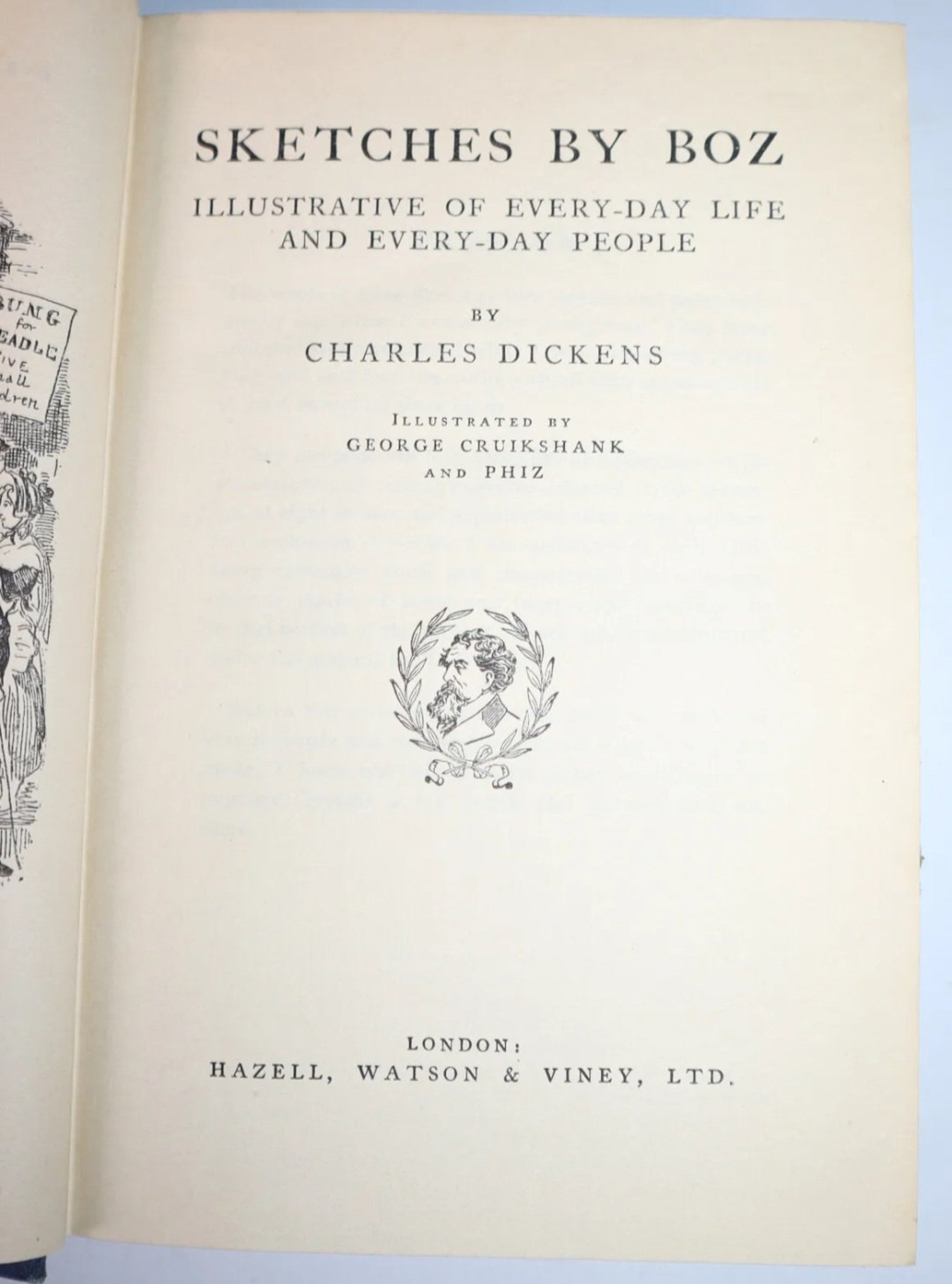 Vintage Antique 1930s Hazell Watson and Viney Charles Dickens Books X ...