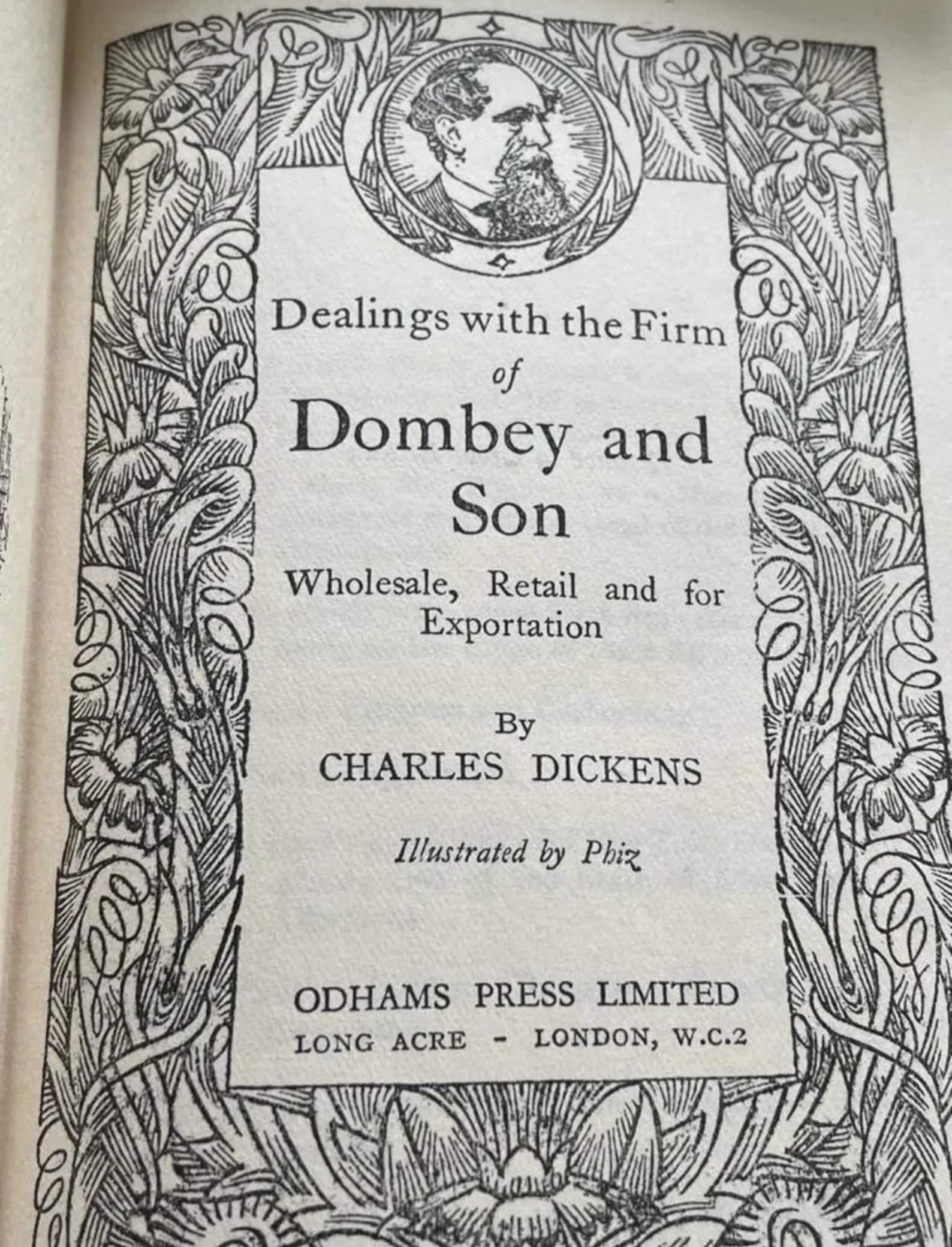 Vintage Antique 1930s Odhams Press Charles Dickens Books X 16 ...
