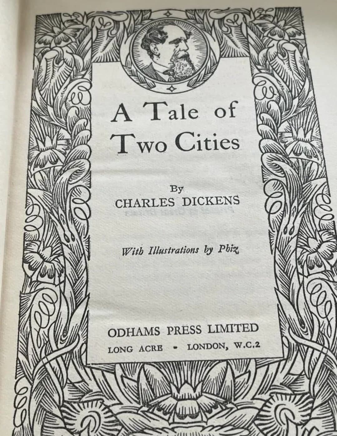 Vintage Antique 1930s Odhams Press Charles Dickens Books X 16 ...