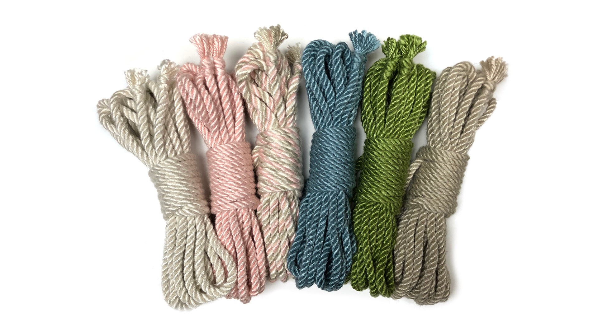 Off-white Handspun Bamboo-Silk Rope 5mm x 7m single length | Etsy