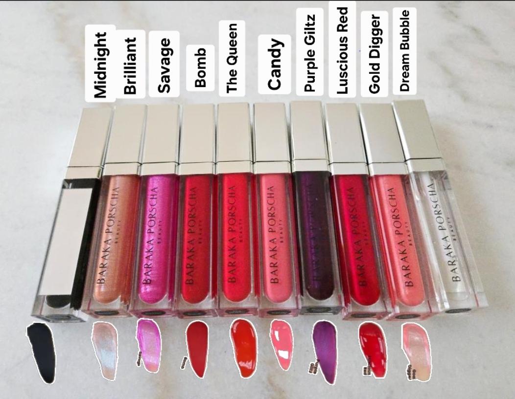 Lip Gloss With Built-in LED Light and Mirror - Etsy