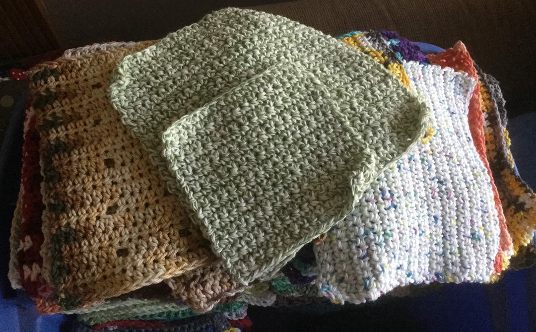 Beautiful Crocheted Dish Rags - Etsy