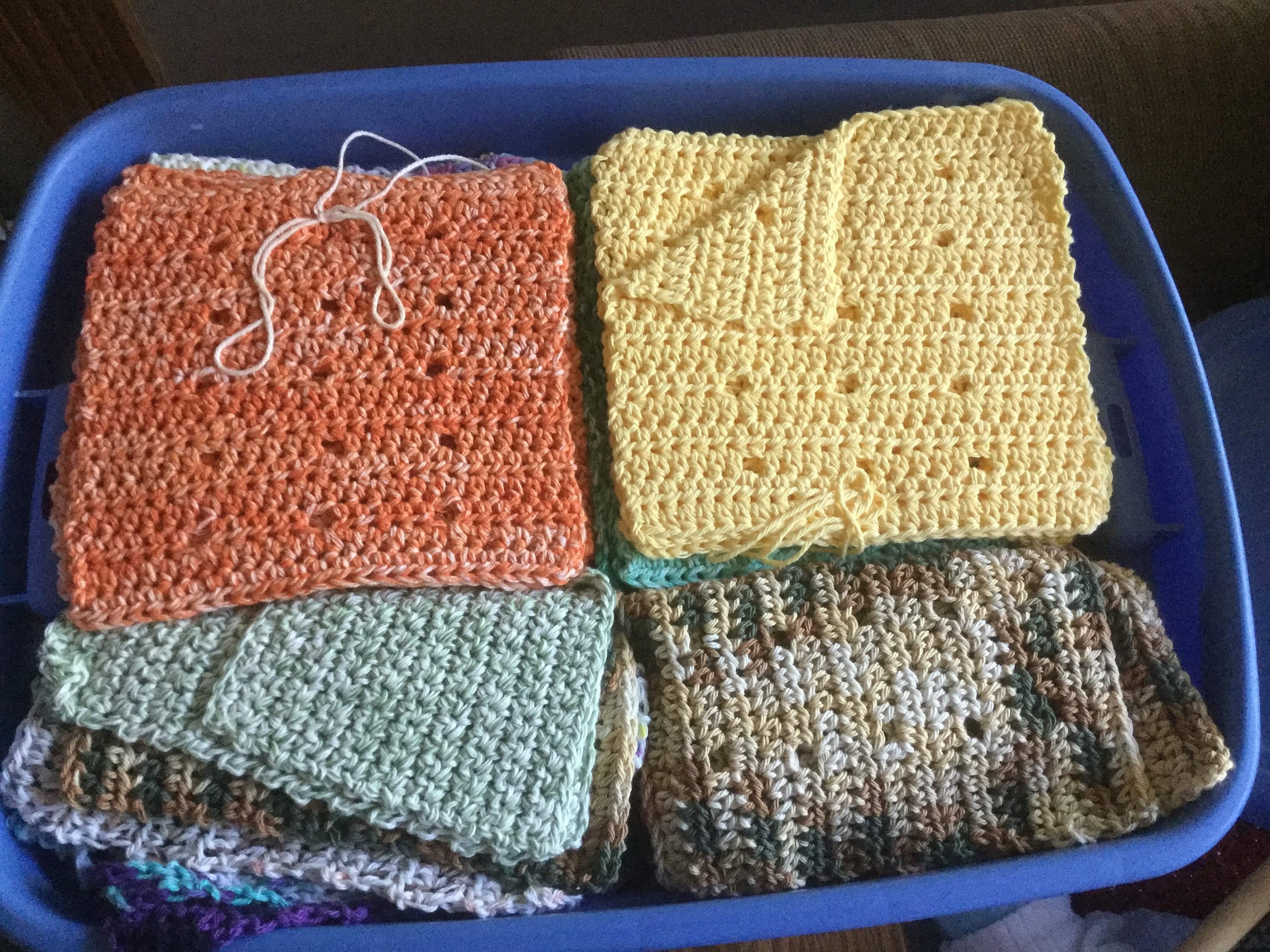 Beautiful Crocheted Dish Rags - Etsy