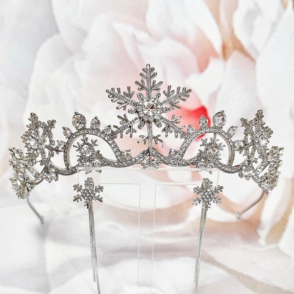 Snowflake Tiara - Etsy