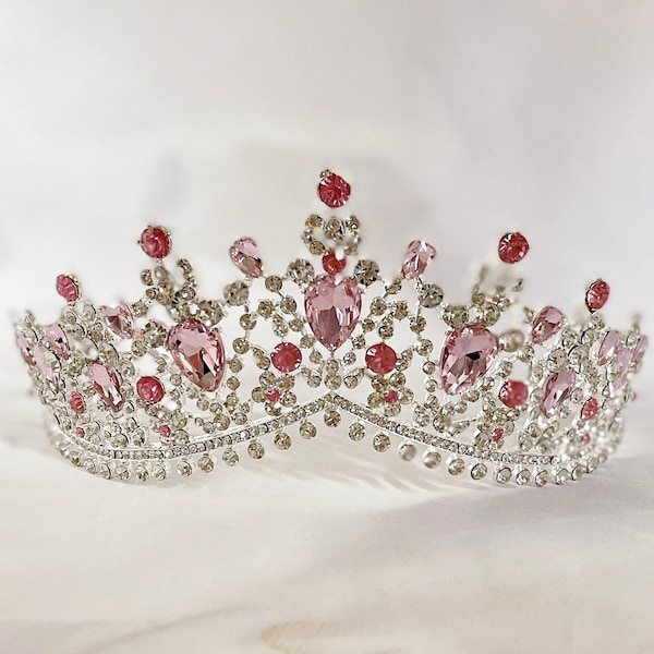 Pink Tiara - Etsy