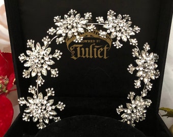 Snowflake Tiara Set - Etsy