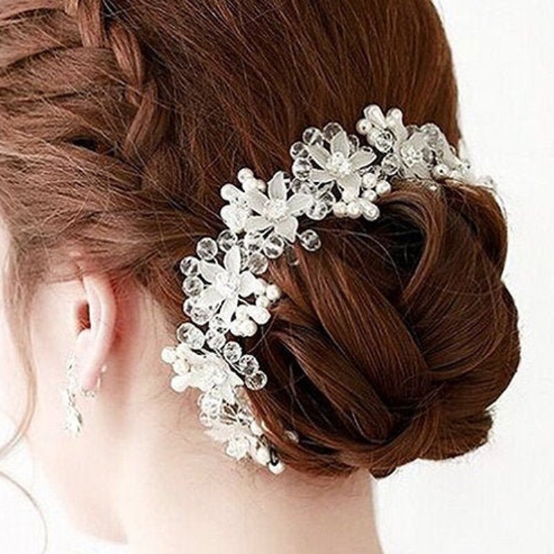 Flower Bun Wrap - Etsy