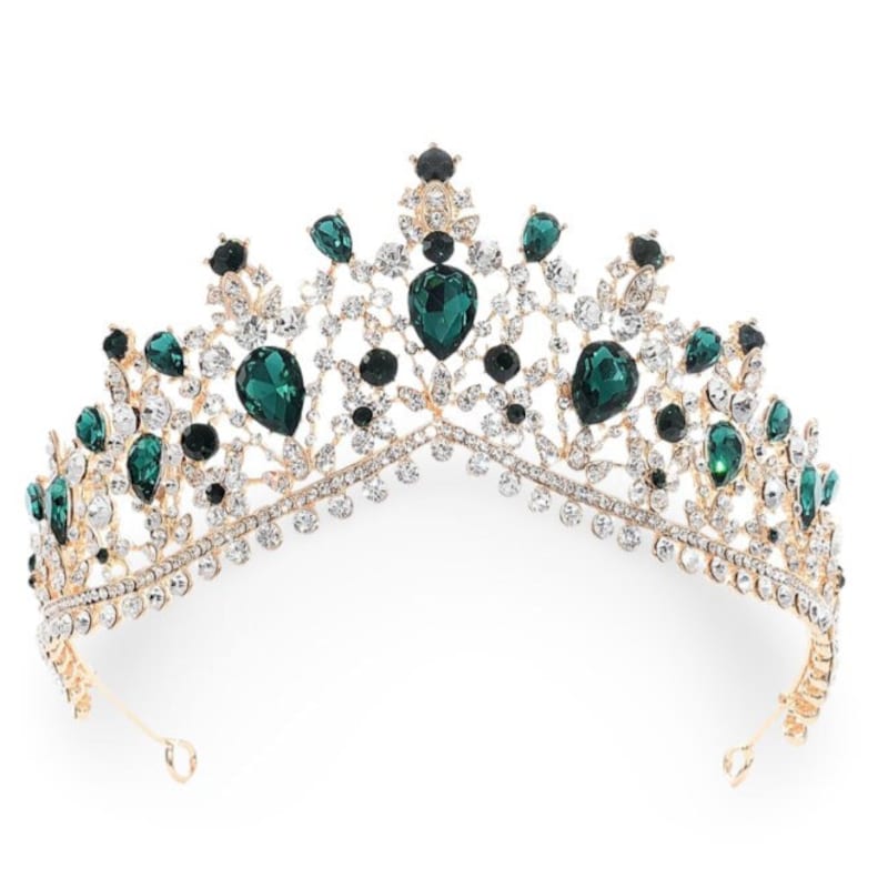 Emerald Tiara - Etsy