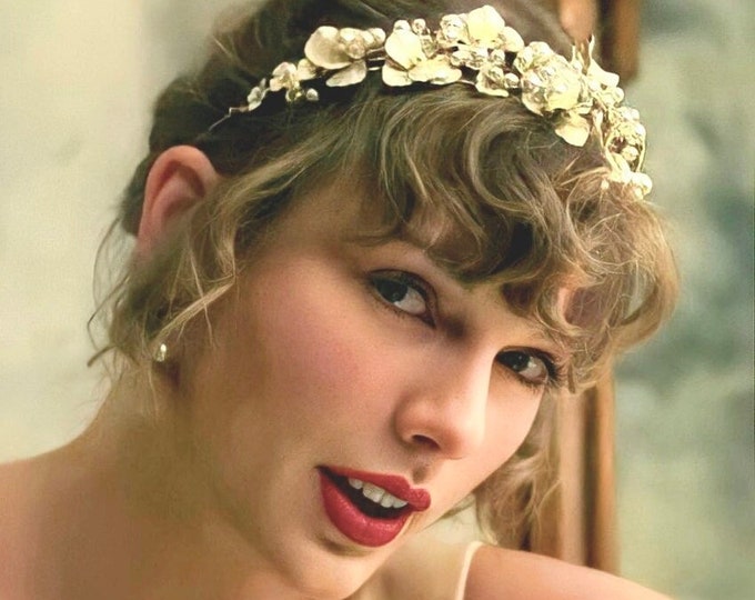 Taylor Swift Tiara Willow Headband Evermore Headpiece Ivory - Etsy
