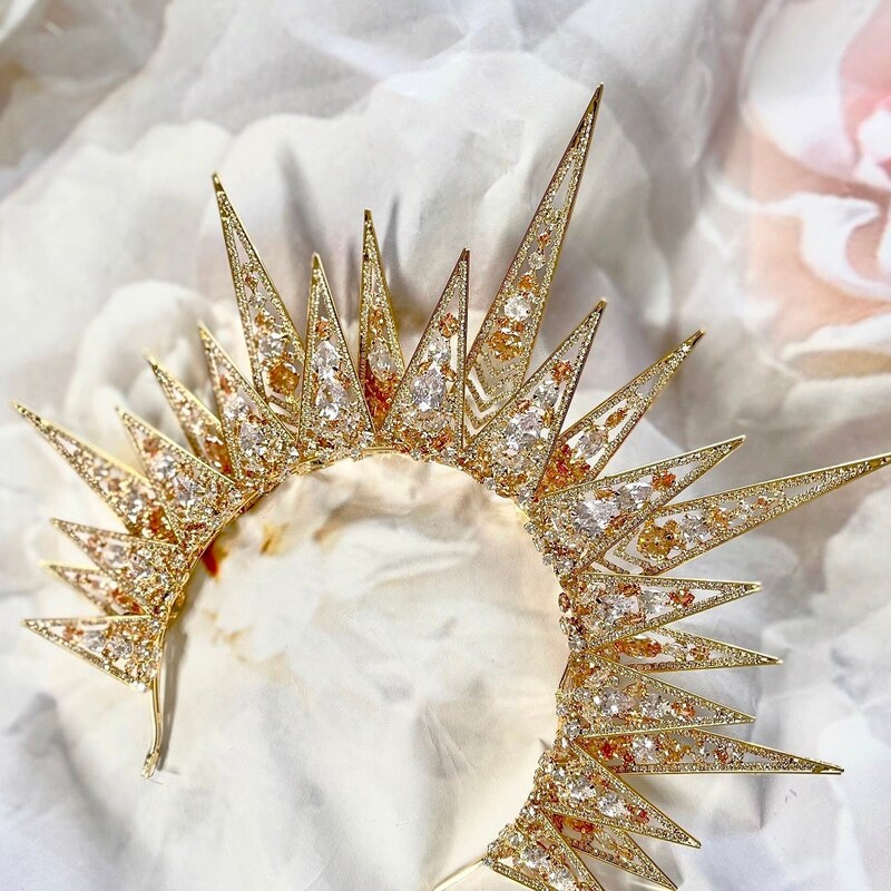 Sunburst Crown - Etsy