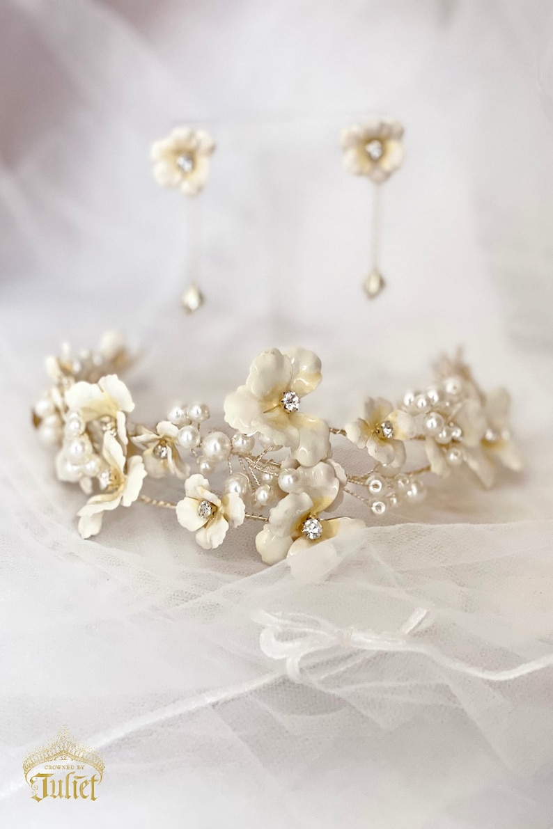 Taylor Swift Tiara Willow Headband Evermore Headpiece Ivory - Etsy