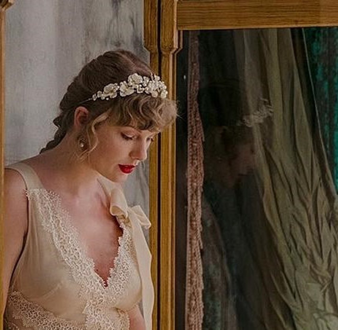 Taylor Swift Tiara Willow Headband Evermore Headpiece Ivory - Etsy ...