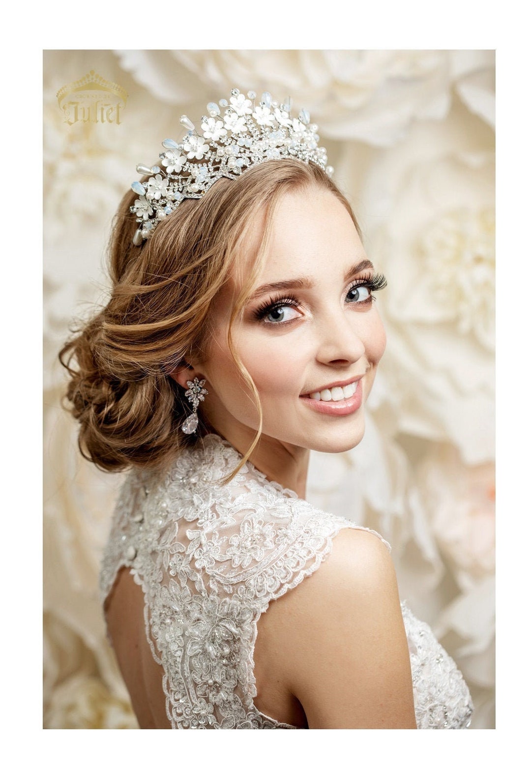 Disney Cinderella, Bridal Tiaras, Wedding Tiaras, Flower Crowns, YARROW ...