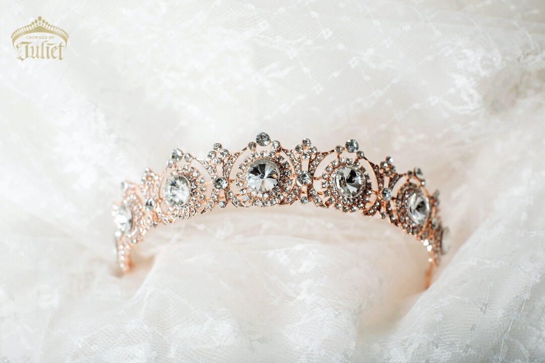 Bridgerton Tiara Bridal Crown Sweet Sixteen Wedding Halo - Etsy Canada