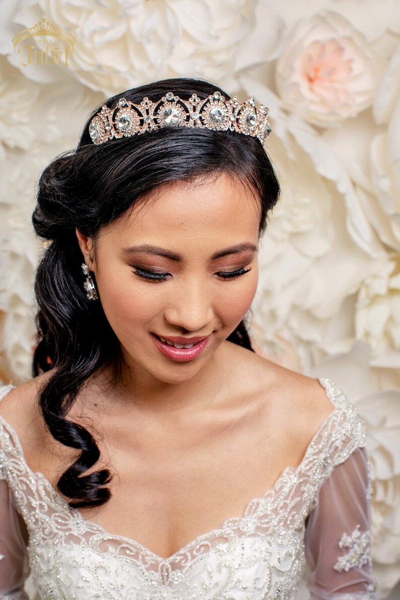 Bridgerton Tiara Bridal Crown Sweet Sixteen Wedding Halo - Etsy