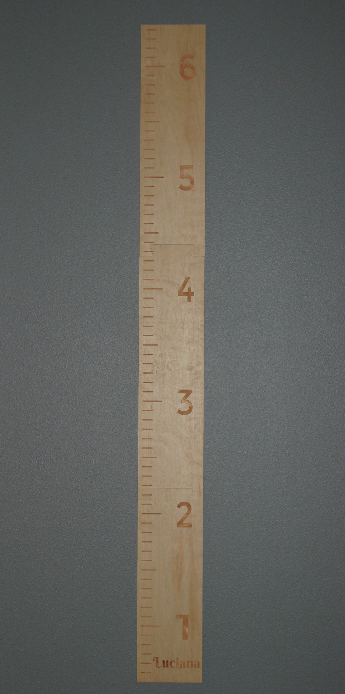 Dovetail Engraved Growth Chart - Etsy