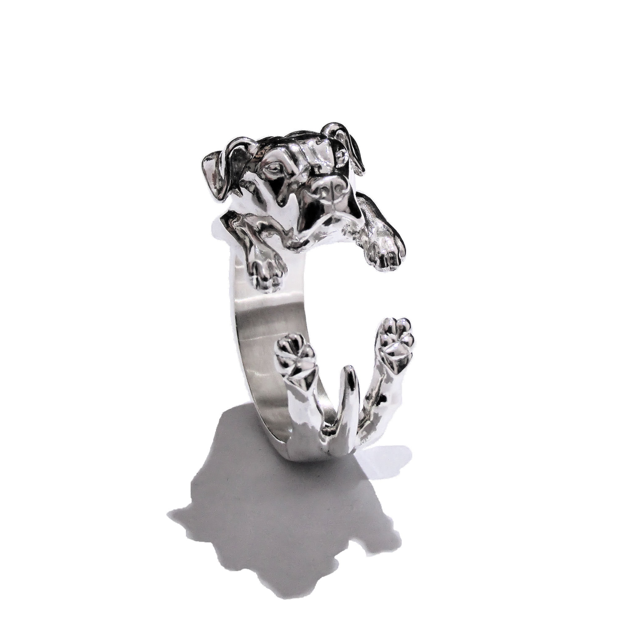 Pitbull Ring Pit Bull Ring 925 Silver Pitbull Ring Pitbull - Etsy Australia