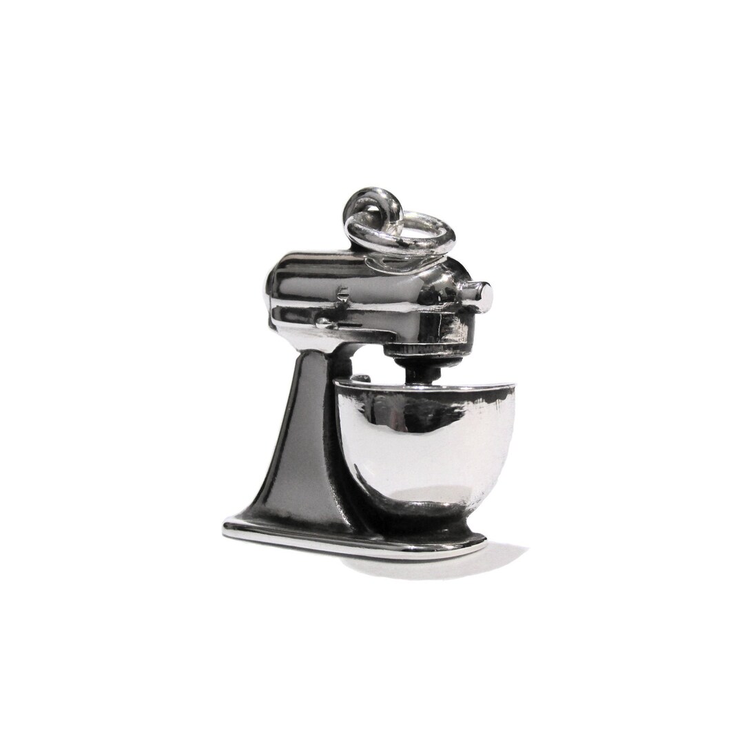 Mixer Bakers Pendant 925 Sterling Silver Charm Pastry Kitchenaid Table ...