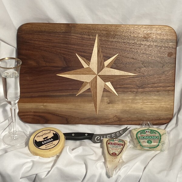 Compass Rose Inlay - Etsy