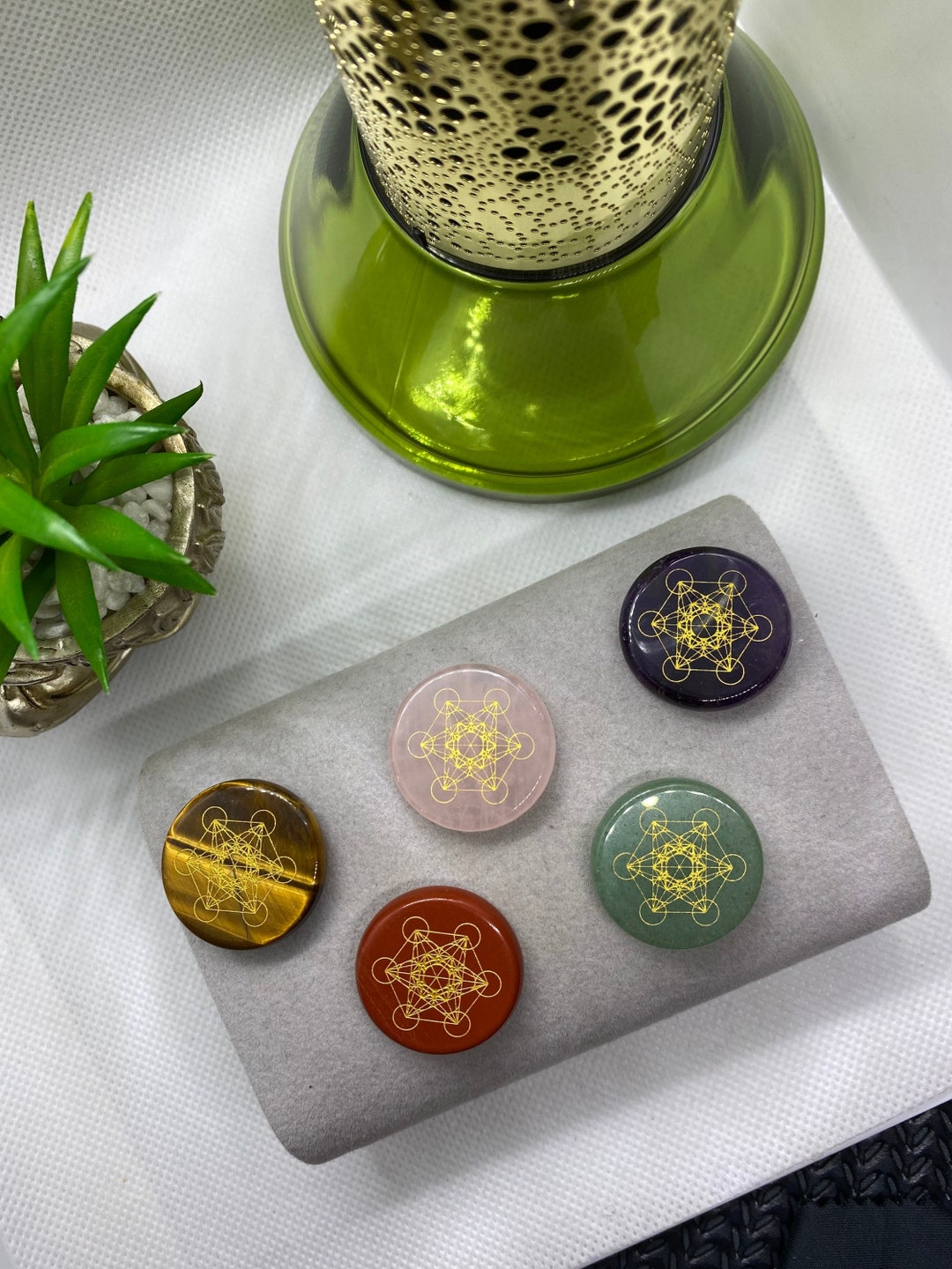 Archangel Metatron Natural Stones Archangel Metatron Gem Rose Quartz ...